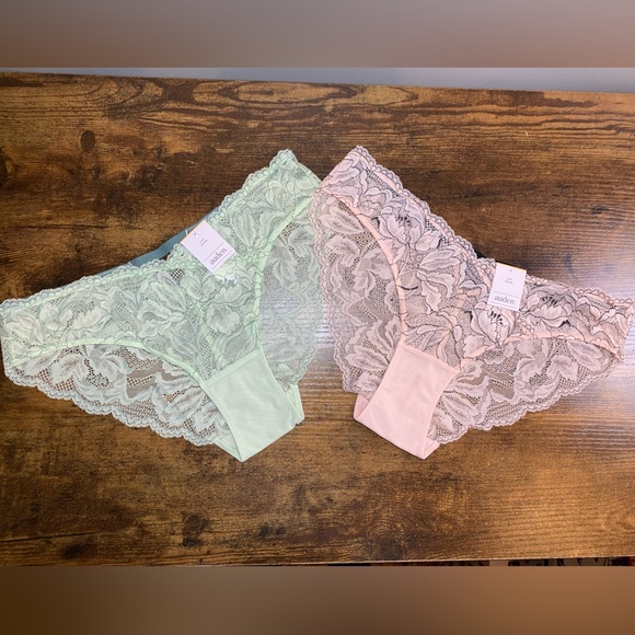 Auden | Intimates & Sleepwear | Nwt Auden Cheeky Lace Panty Set | Poshmark